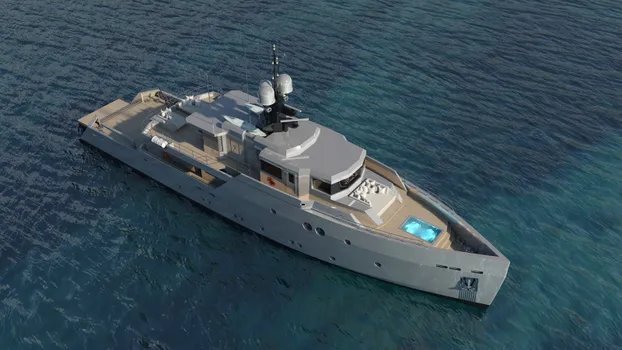 Project Obsidian Blade yacht (Aegean Yacht, 41m, 2027)